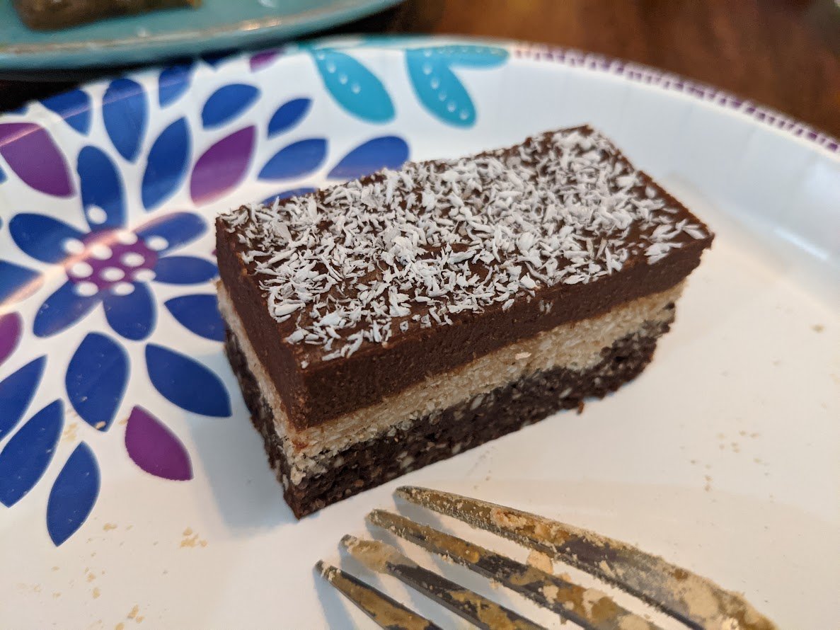 No-Bake Coconut Chocolate Layer Bars | Easy Gluten-Free & Dairy-Free Recipe